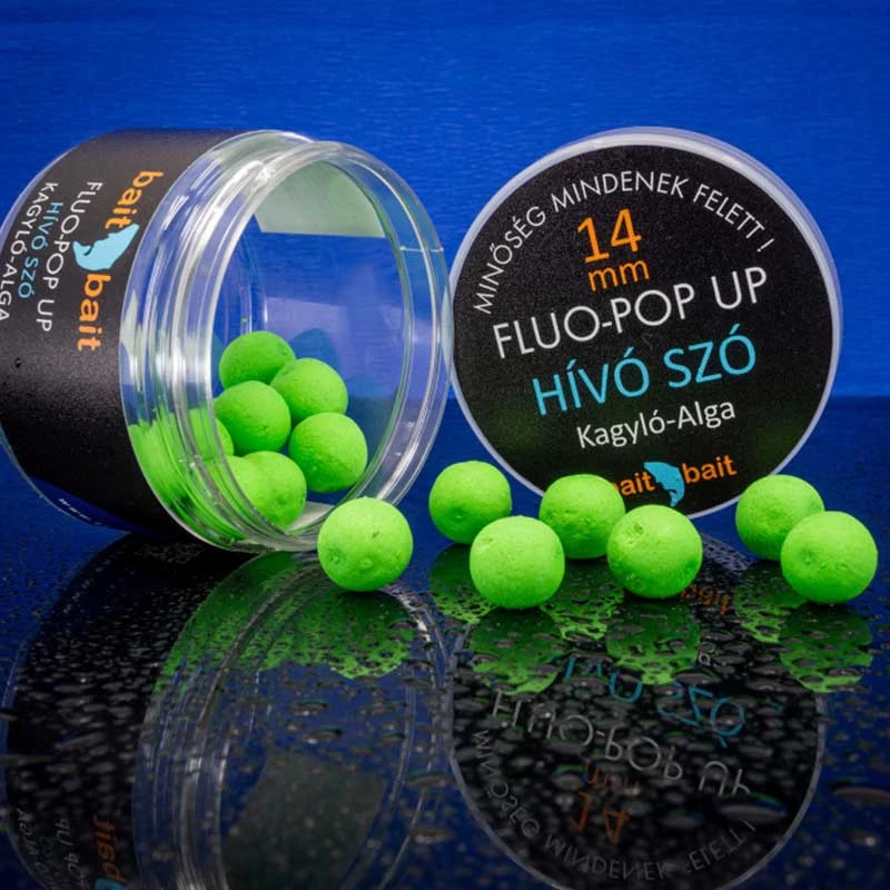 Bait bait Fluo pop up bojli Hívó szó 14mm - NIKLCRU.HU