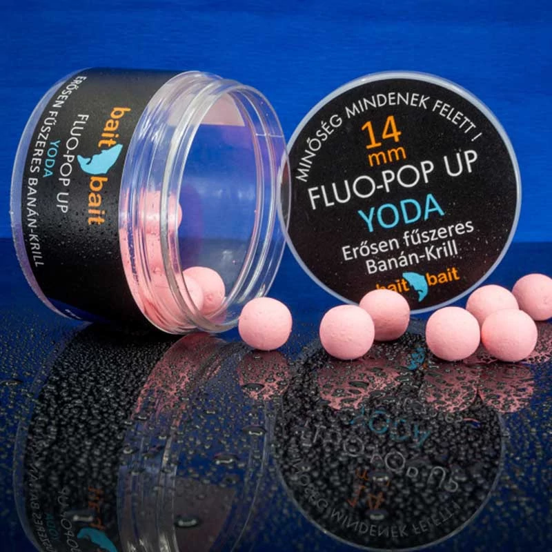 Bait bait Fluo pop up bojli Yoda 8mm - NIKLCRU.HU